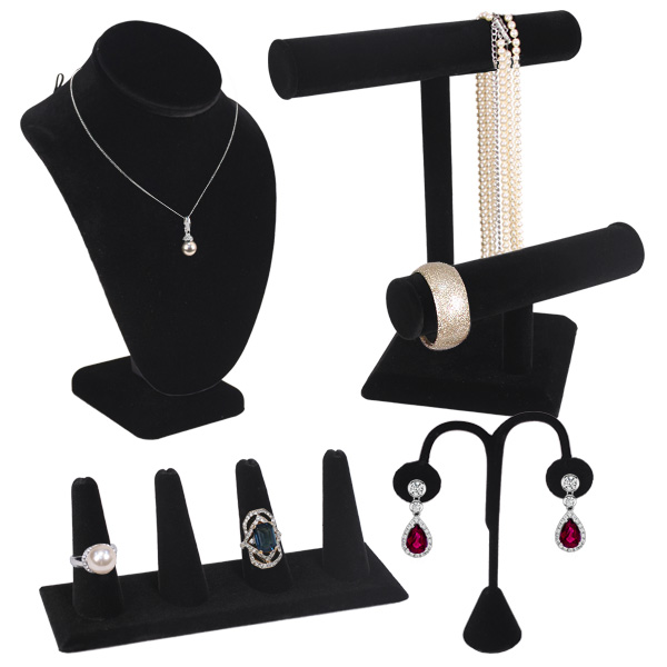 Black Velvet - Jewelry Displays