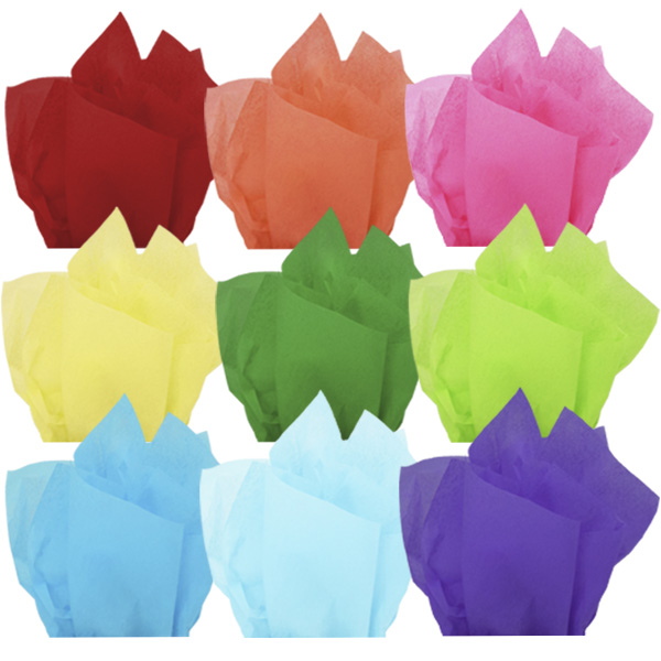 Colored Tissue Paper - Tissue Paper - Retail Packaging